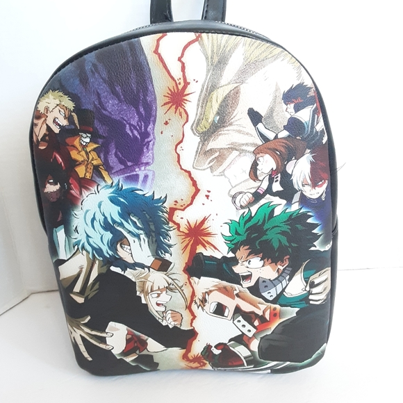 Hot Topic | Bags | My Hero Academia Battle Mini Backpack Nwt | Poshmark